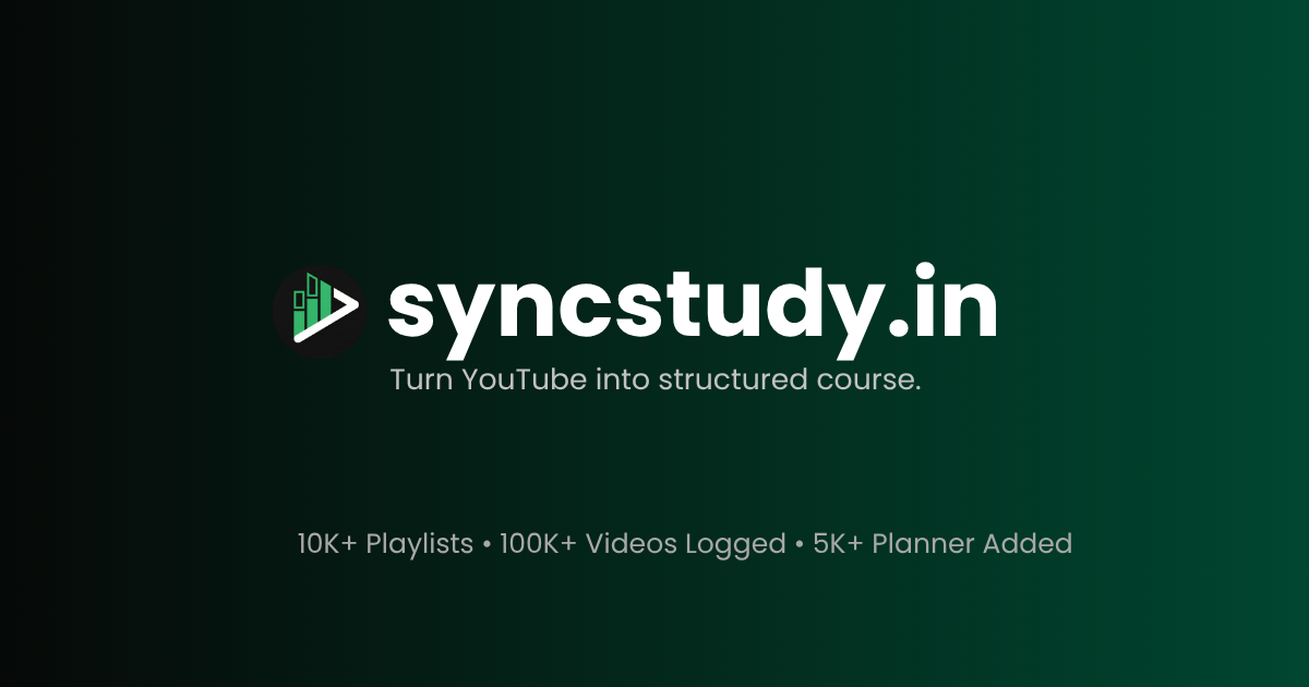 Best Apps for Students in India 2026 (Free & Paid) | SyncStudy | SyncStudy